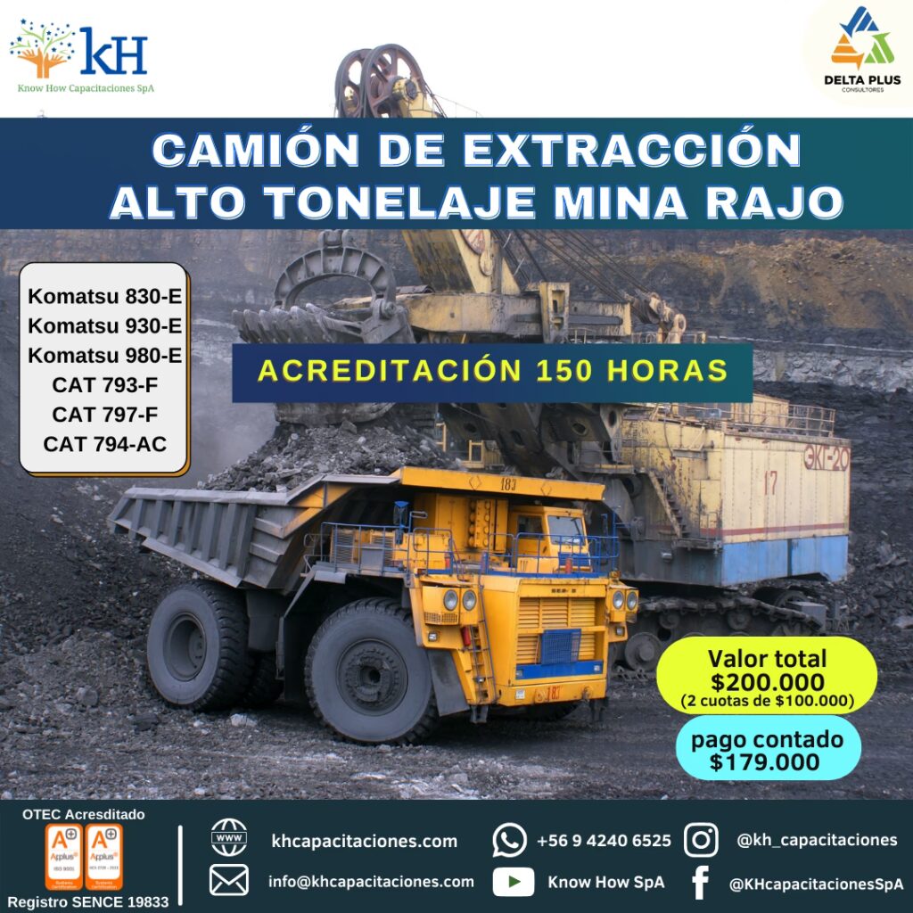 Guía para ser Operador de Camión Minero